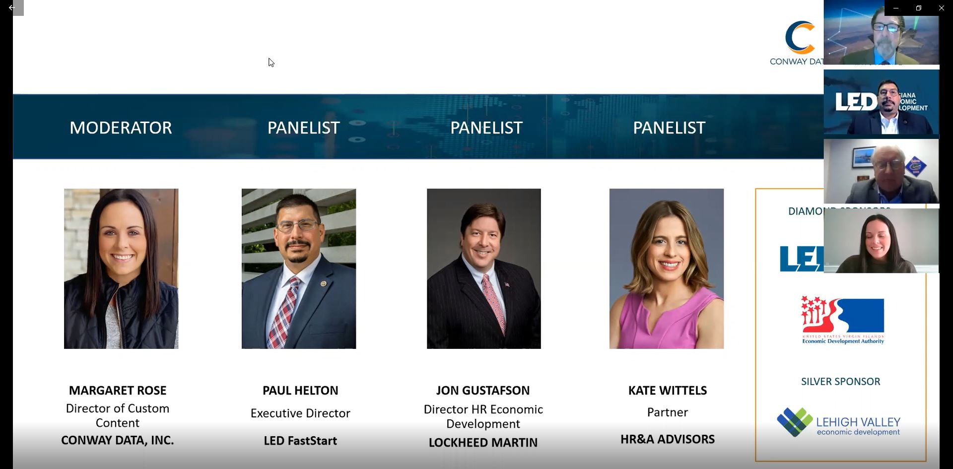 Workforce Guide Webinar Series 12/8 - Conway Data, Inc.